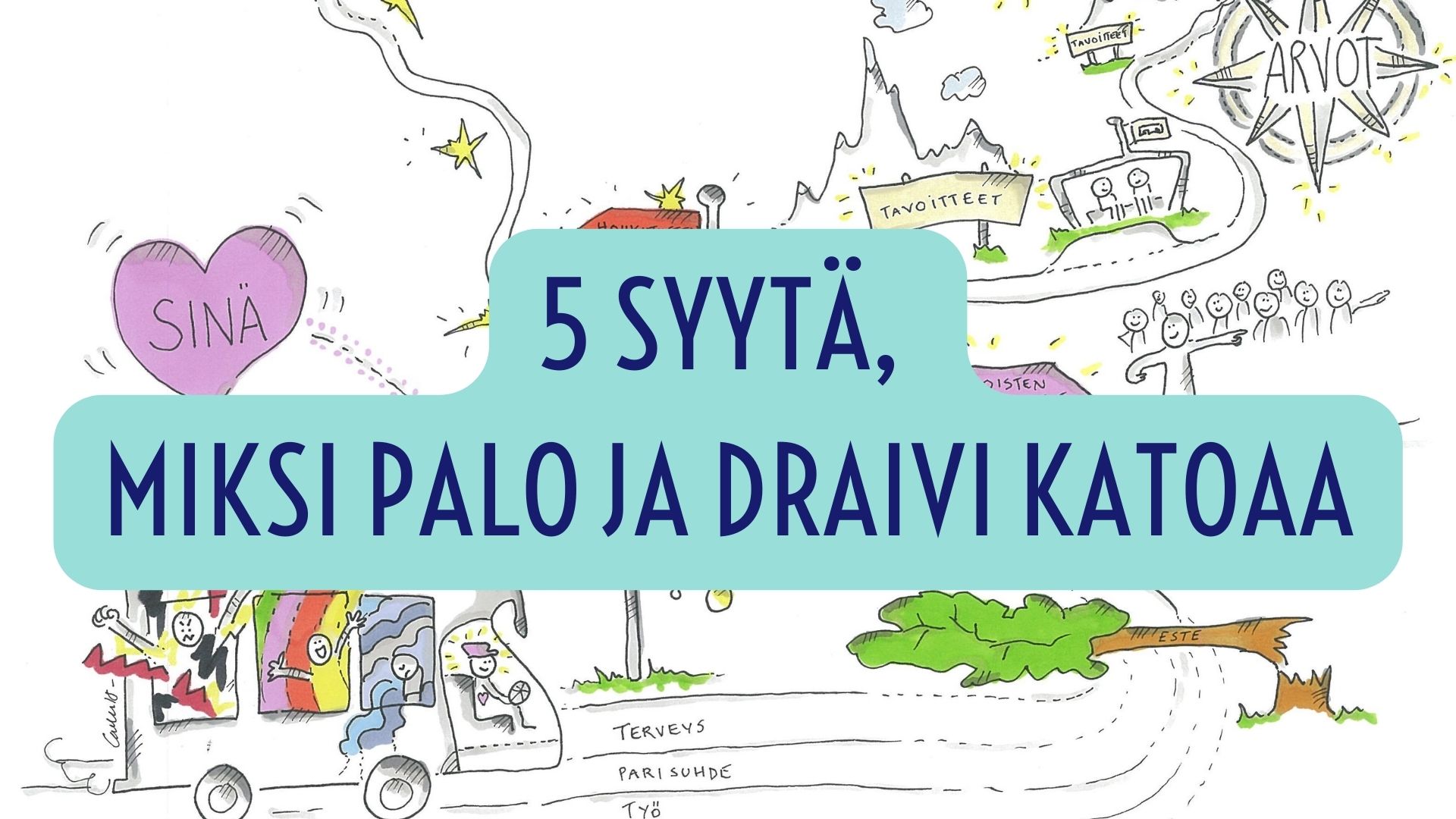 5 syytä, miksi palo ja draivi katoaa - Psykologinenjoustavuus.fi